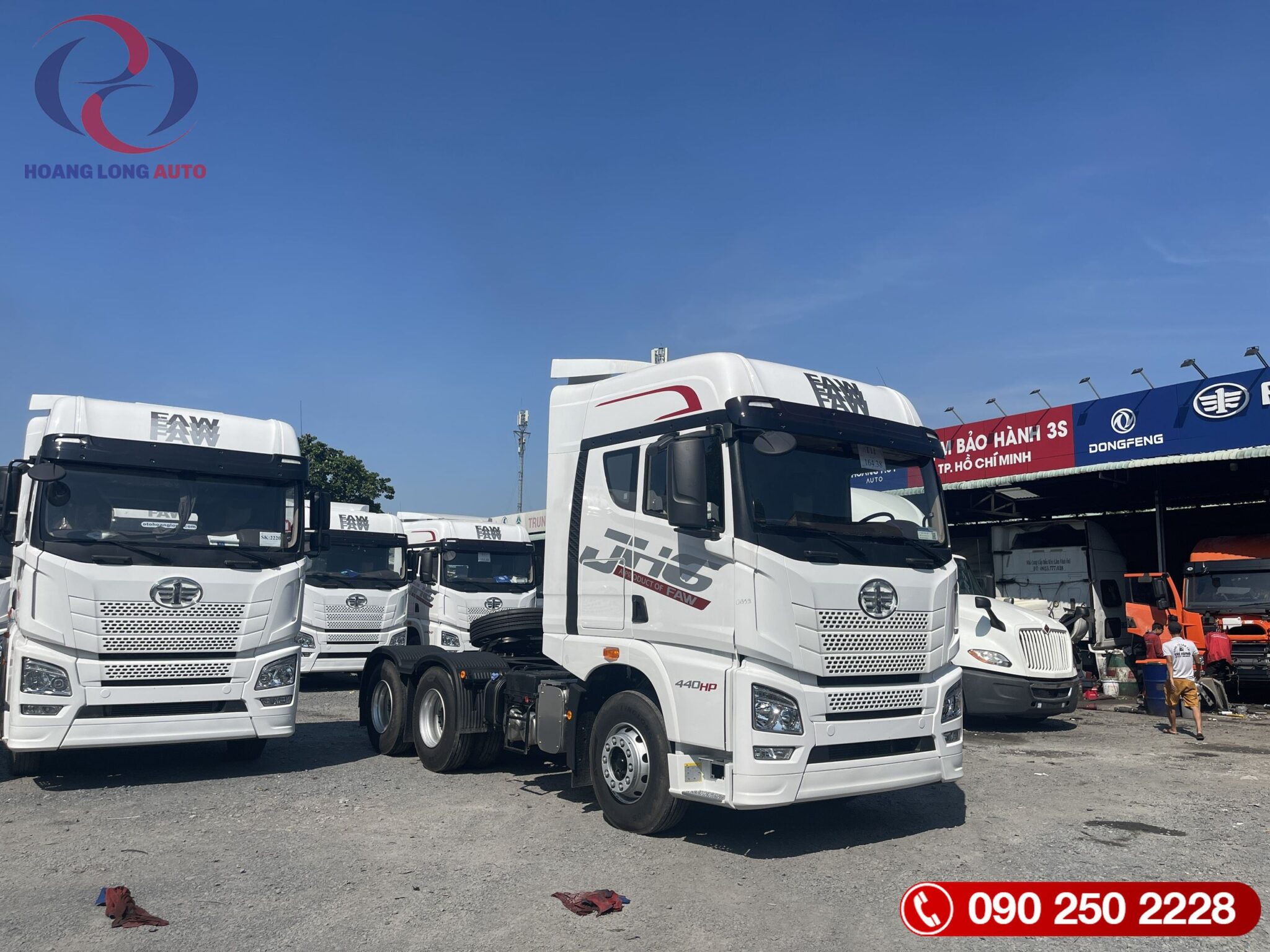 Giá Xe Đầu Kéo Faw 2 Cầu 445HP