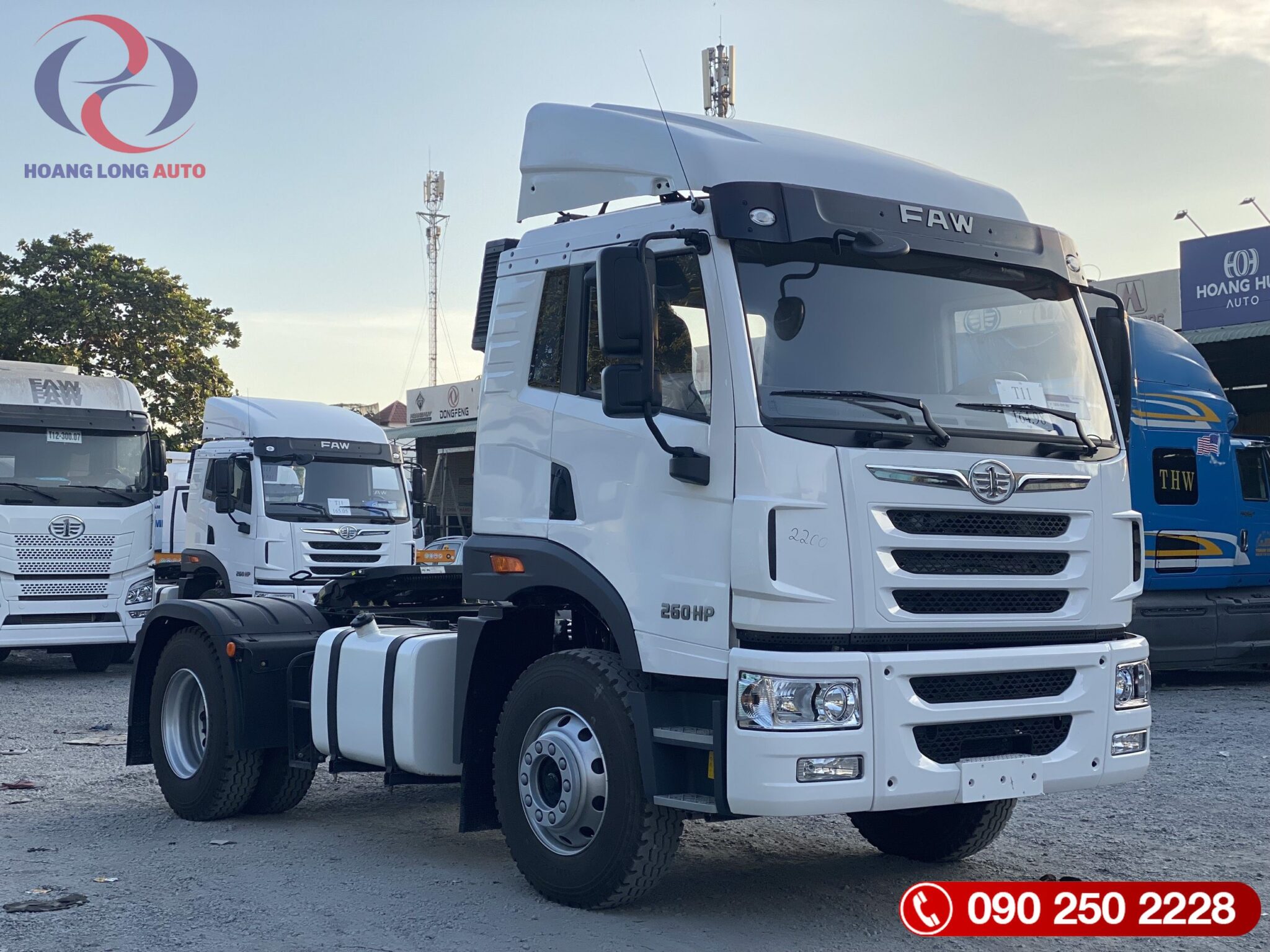 Xe Đầu Kéo Faw 1 Cầu 260Hp - Bảng Giá Mới Nhất 2024 - Ô Tô Hoàng Long